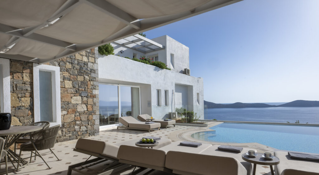 3BD AEGEAN POOL VILLA: 120-150 m2 - Elounda Villas